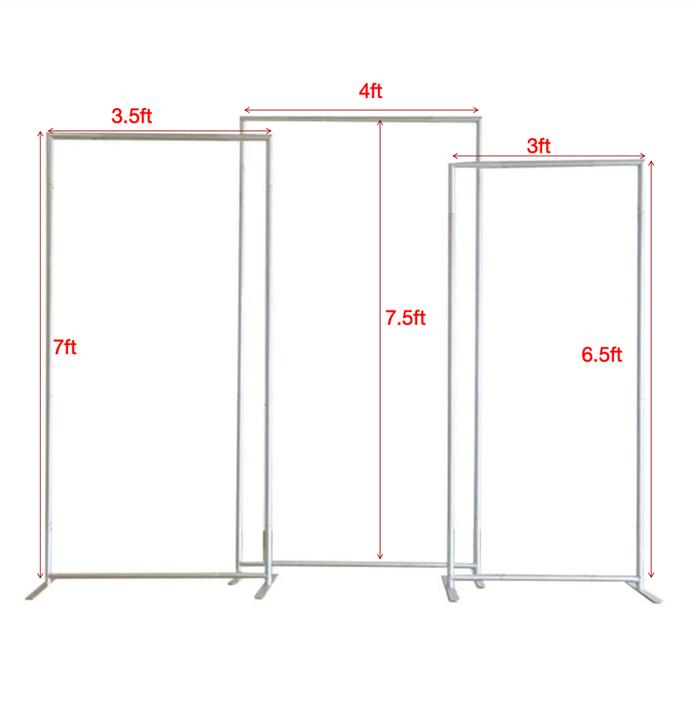 Rectangle Arch Backdrop Stand For Birthday Baby Shower Bridal Decade P – WhoopeeParty