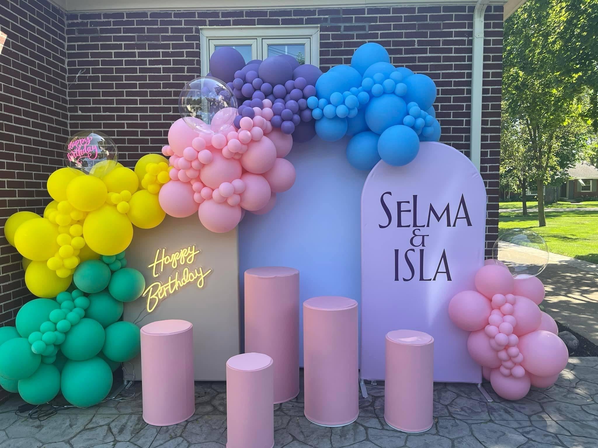 Customization Birthday Wedding Baby Shower Bridal Decade Party Arch Ba ...